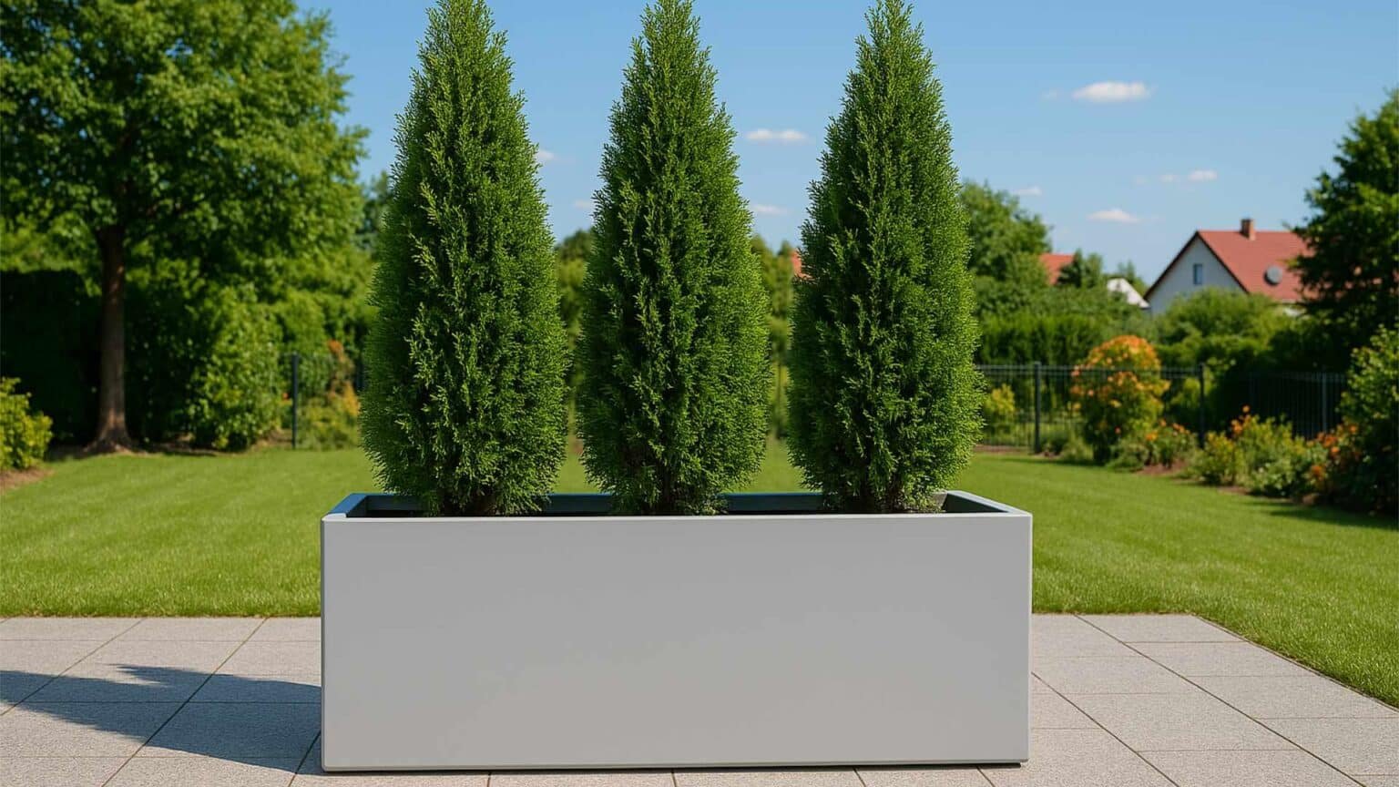 Verwunderlich Pflanzkubel Rechteckig 150 Cm Lang Fotos